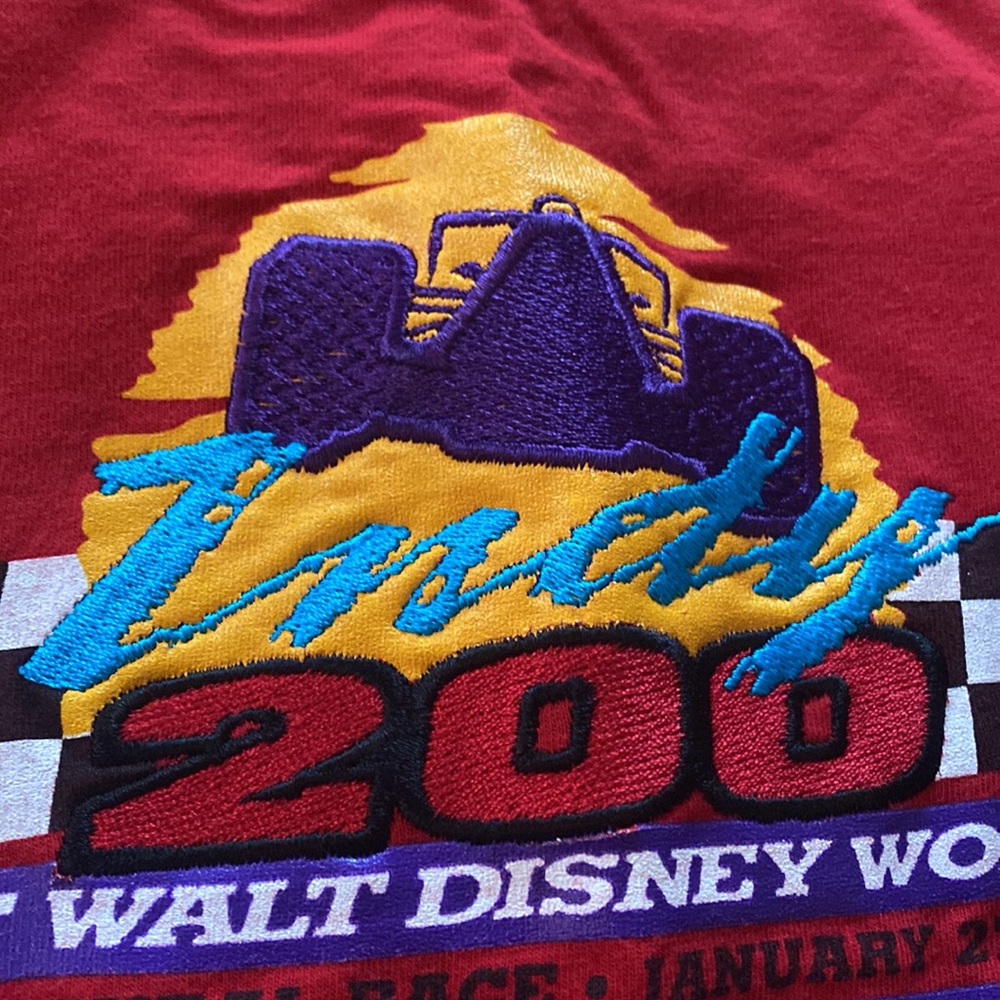 Vintage Disney Indy 200 Inaugural Race From 1996 T Sh… - Gem